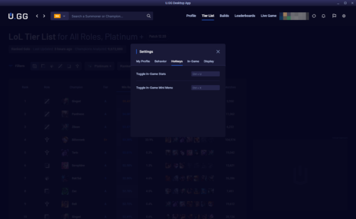 デスクトップ版U.GGの使い方を紹介！ | 今日のアイスはバニラ味